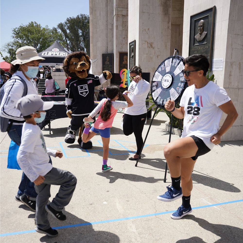 LA28 Celebrates YMCA's Healthy Kids Day